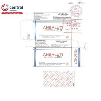 [CHÍNH HÃNG] Thuốc Anbaluti 330mg điều trị thiếu hụt Carnitine