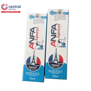 [ CHÍNH HÃNG] Dung dịch xịt mũi Anfa Aquaxyl hỗ trợ giảm ngạt mũi