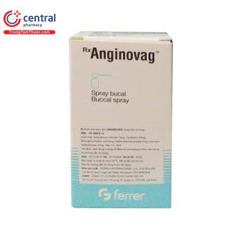 Thuốc xịt họng Anginovag 10ml: tác dụng và cách dùng