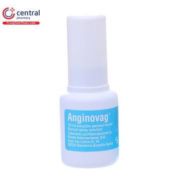 Thuốc xịt họng Anginovag 10ml: tác dụng và cách dùng