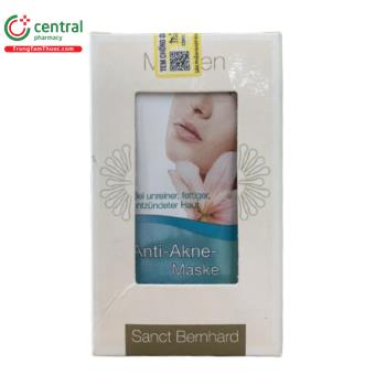 Mặt nạ ngừa mụn Anti-Akne-Maske, kiểm soát dầu nhờn, loại bỏ mụn