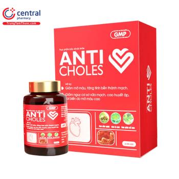 [CHÍNH HÃNG] Anti Choles ngăn ngừa hình thành xơ vữa thành mạch
