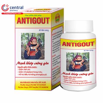 [CHÍNH HÃNG] Thuốc Antigout Hương Hoàng hỗ trợ phòng và điều trị gout