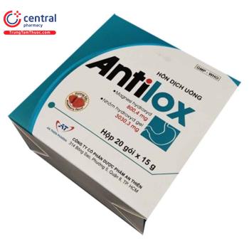 [CHÍNH HÃNG] Thuốc Antilox 15g giảm cơn đau dạ dày nhanh chóng nhất
