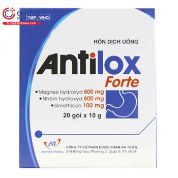 [CHÍNH HÃNG] Thuốc Antilox Forte điều trị trào ngược dạ dày-thực quản