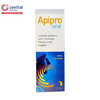 [CHÍNH HÃNG] Xịt họng keo ong Apipro Oral - Giảm đau họng hiệu quả