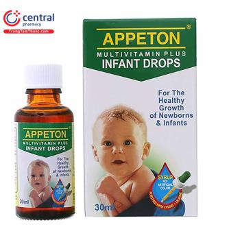 Thuốc Appeton Multivitamin Plus Infant Drops bổ sung vitamin cho bé