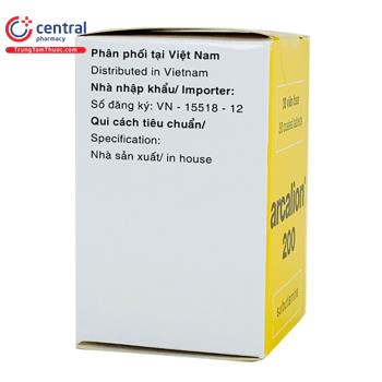 Thuốc Arcalion 200 (Lọ 30 viên): tác dụng, chỉ định, liều dùng