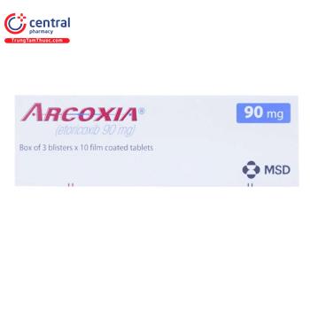 Thuốc Arcoxia 90mg MSD - Giải pháp số một điều trị đau do viêm khớp