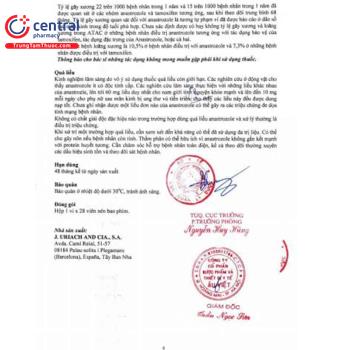 Thuốc Aremed 1mg Film Coated Tablet - Điều trị ung thư vú hiệu quả