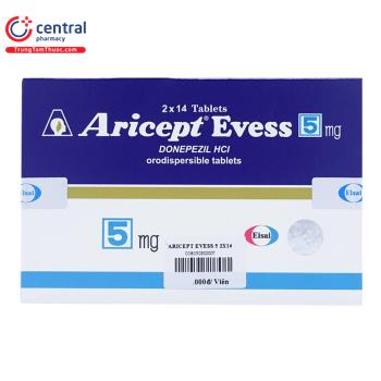 [CHÍNH HÃNG] Thuốc Aricept Evess 5mg điều trị Alzheimer