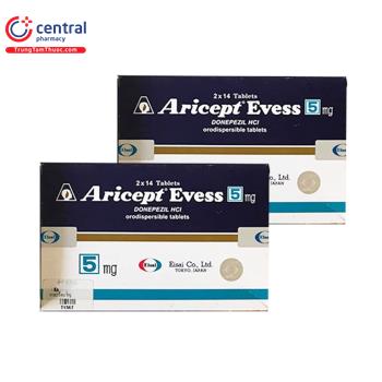 [CHÍNH HÃNG] Thuốc Aricept Evess 5mg điều trị Alzheimer