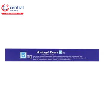 [CHÍNH HÃNG] Thuốc Aricept Evess 5mg điều trị Alzheimer