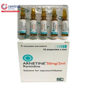 Thuốc Arnetine 50mg/2ml: Cách dùng - liều dùng, lưu ý khi sử dụng