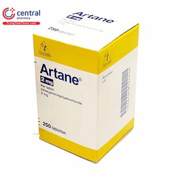 Thuốc Artane 2mg (Hộp 250 viên) điều trị hội chứng Parkinson