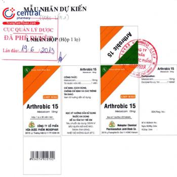 [CHÍNH HÃNG] Thuốc Arthrobic 15 Mekophar giảm đau xương khớp