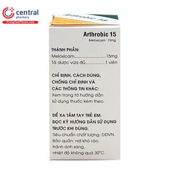 [CHÍNH HÃNG] Thuốc Arthrobic 15 Mekophar giảm đau xương khớp