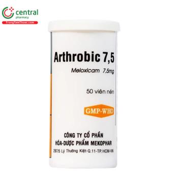Thuốc Arthrobic 7.5mg Mekophar - Giảm đau kháng viêm các bệnh xương khớp