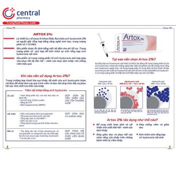 [CHÍNH HÃNG] Thuốc Artox 2% hỗ trợ giảm khô khớp