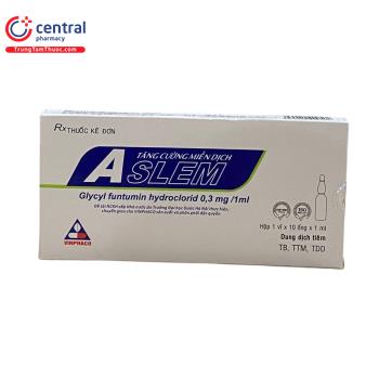 [CHÍNH HÃNG] Thuốc Aslem 0,3mg/ml - Giải pháp điều trị ung thư