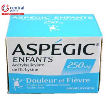 [CHÍNH HÃNG] Thuốc Aspégic 250mg giảm đau, hạ sốt, chống viêm