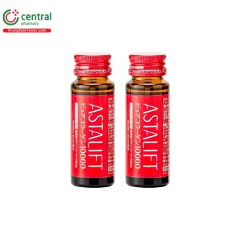Nước uống Astalift Drink Pure Collagen 10000 giúp da trắng sáng, mịn màng