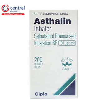 Thuốc Asthalin Inhaler: chỉ định, liều dùng và lưu ý khi sử dụng