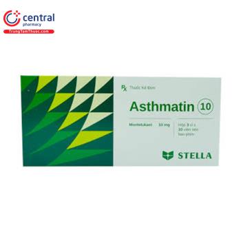 Thuốc Asthmatin 10 - thuốc điều trị hen suyễn, viêm mũi dị ứng
