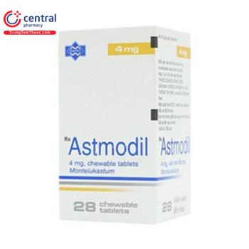Thuốc Astmodil 4mg : tác dụng, liều dùng, cách dùng hiệu quả