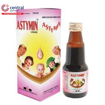 Thuốc Astymin Liquid 110ml: tác dụng, liều dùng và lưu ý khi dùng.