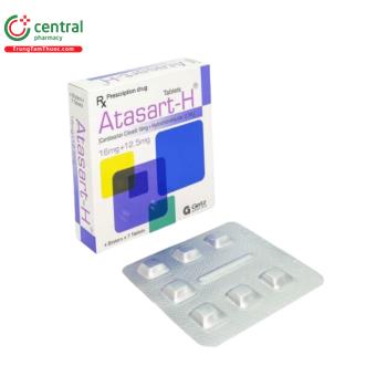 Thuốc Atasart-H 16mg/12,5mg điều trị huyết áp cao ở người lớn