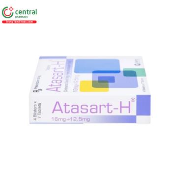 Thuốc Atasart-H 16mg/12,5mg điều trị huyết áp cao ở người lớn