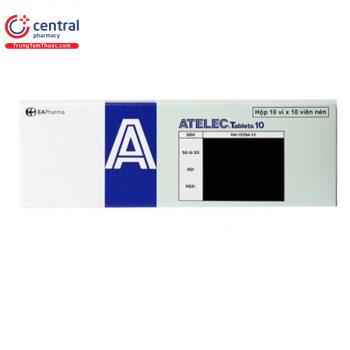 [CHÍNH HÃNG] Thuốc Atelec 10mg - bạn đồng hành của người cao huyết áp
