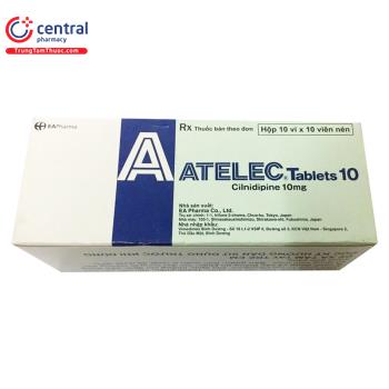 [CHÍNH HÃNG] Thuốc Atelec 10mg - bạn đồng hành của người cao huyết áp