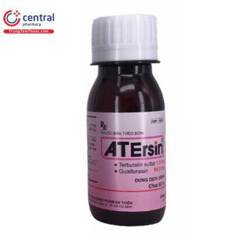 [CHÍNH HÃNG] Thuốc Atersin (Chai 60ml) - Điều trị dứt điểm ho