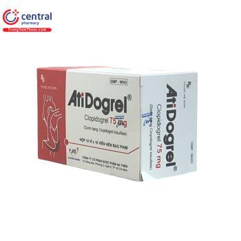 [CHÍNH HÃNG] Thuốc AtiDogrel 75mg - phòng ngừa huyết khối