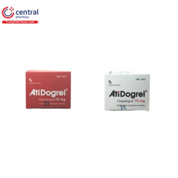 [CHÍNH HÃNG] Thuốc AtiDogrel 75mg - phòng ngừa huyết khối