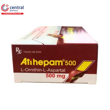 Thuốc Atihepam 500 - Thuốc điều trị xơ gan, suy giảm chức năng gan