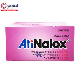 Thuốc AtiNalox điều trị viêm loét dạ dày-tá tràng cấp, mạn tính