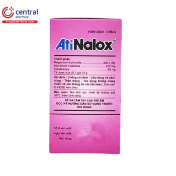 Thuốc AtiNalox điều trị viêm loét dạ dày-tá tràng cấp, mạn tính