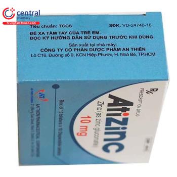 [CHÍNH HÃNG] Thuốc Atizinc (viên nén) tăng cường sức đề kháng