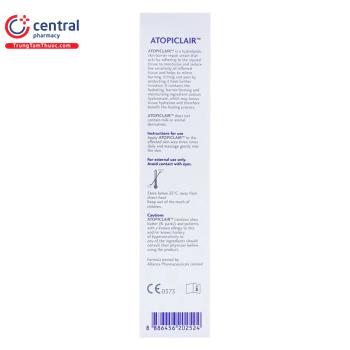 Atopiclair Cream là thuốc gì? Thành phần, công dụng, cách dùng?