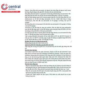 [CHÍNH HÃNG] Thuốc Atoris 10mg - Thuốc có tác dụng hạ mỡ máu