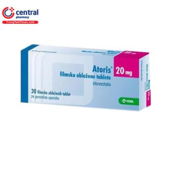 [CHÍNH HÃNG] Thuốc Atoris 20mg giảm thiểu nguy cơ mắc bệnh tim mạch