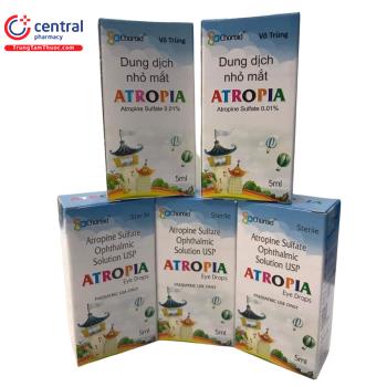ATROPIA 0.01 % 5ml - Trợ thủ đắc lực làm chậm quá trình cận thị ở trẻ