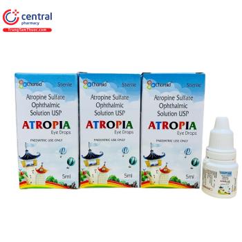 ATROPIA 0.01 % 5ml - Trợ thủ đắc lực làm chậm quá trình cận thị ở trẻ