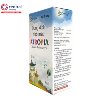 ATROPIA 0.01 % 5ml - Trợ thủ đắc lực làm chậm quá trình cận thị ở trẻ