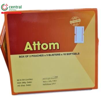Thuốc Attom - Bổ sung vitamin và khoáng chất cần thiết cho cơ thể