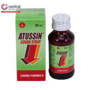 [CHÍNH HÃNG] Thuốc Atussin Siro Ho 30ml - Điều trị ho nhanh chóng