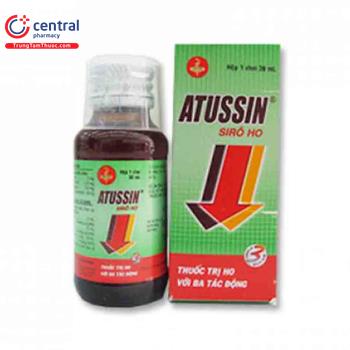 [CHÍNH HÃNG] Thuốc Atussin Siro Ho 30ml - Điều trị ho nhanh chóng